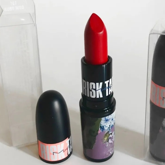 MAC Cosmetics | Makeup | Mac Retro Matte Risk Taker Lipstick In Ruby Woo | Poshmark